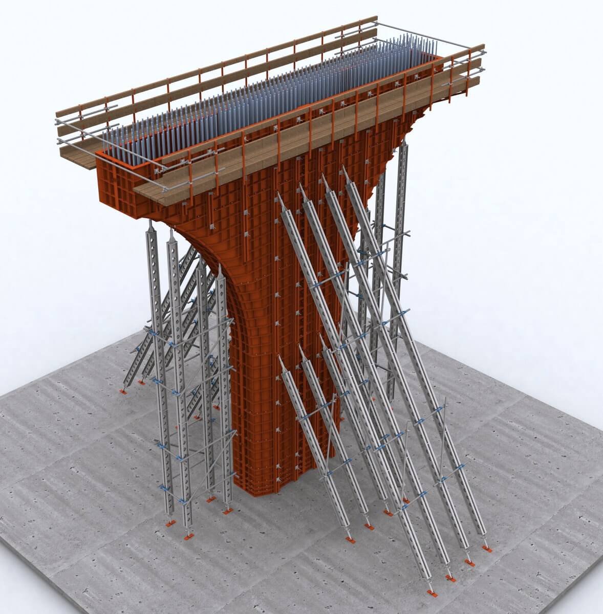 Column, Beams & Pier Formwork - Progress Dynamics (Pvt) Ltd.
